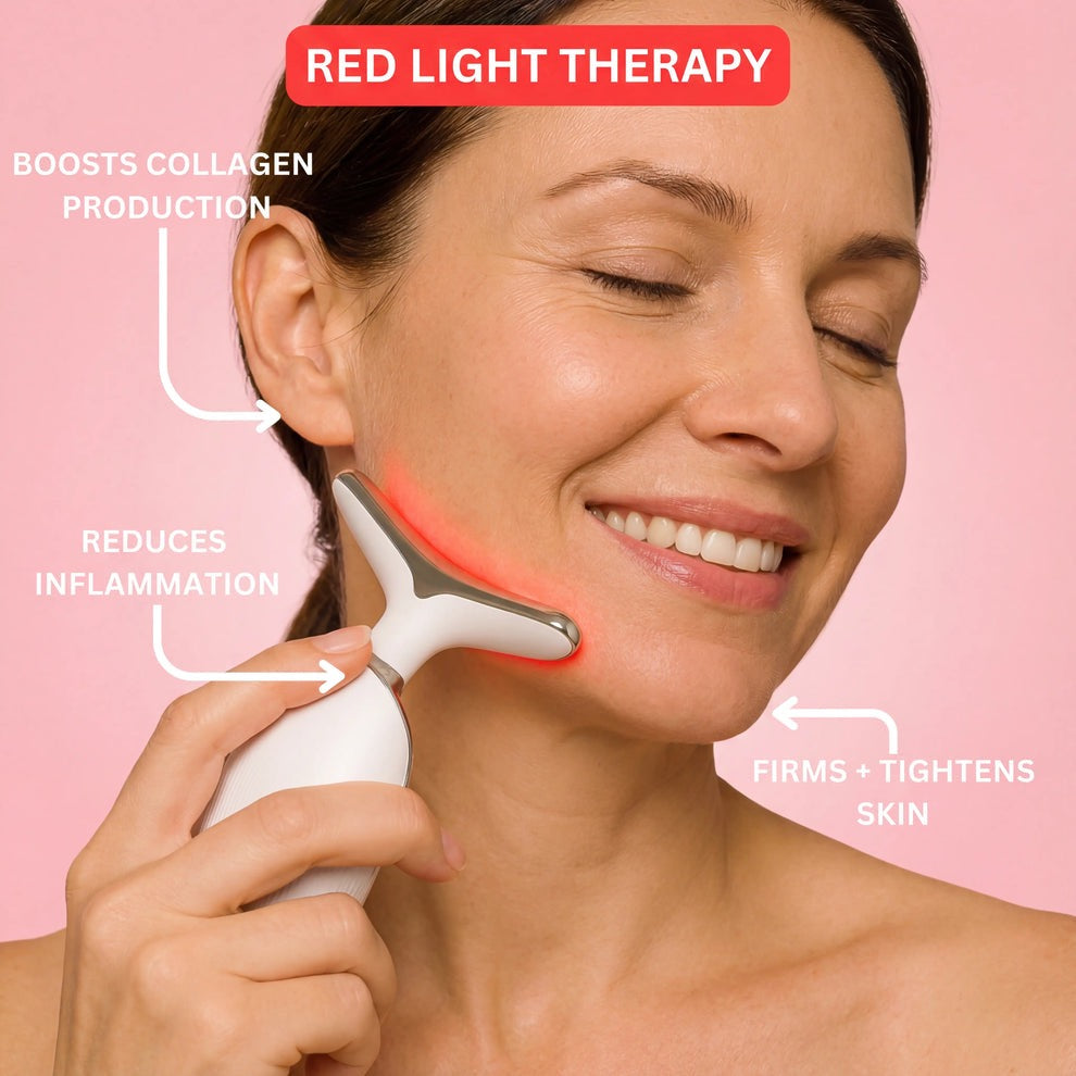 Aurora Skin™ 7‑in‑1 LED Facial Sculptor